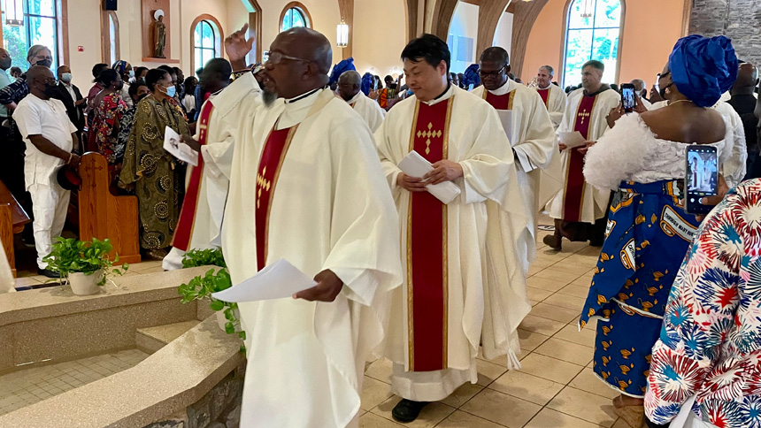 African Heritage Mass celebrates diversity with worship, music and food ...