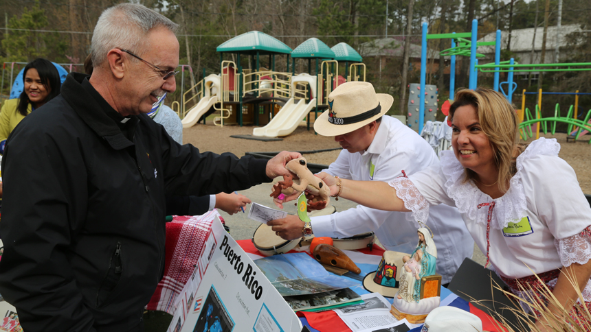 Bishop Zarama visits St. Thomas More School for multicultural Mass and ...